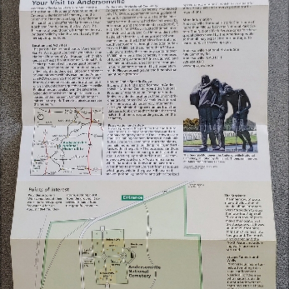 Historical Documents Co. | Accents | Civil War Prison Park Brochure ...